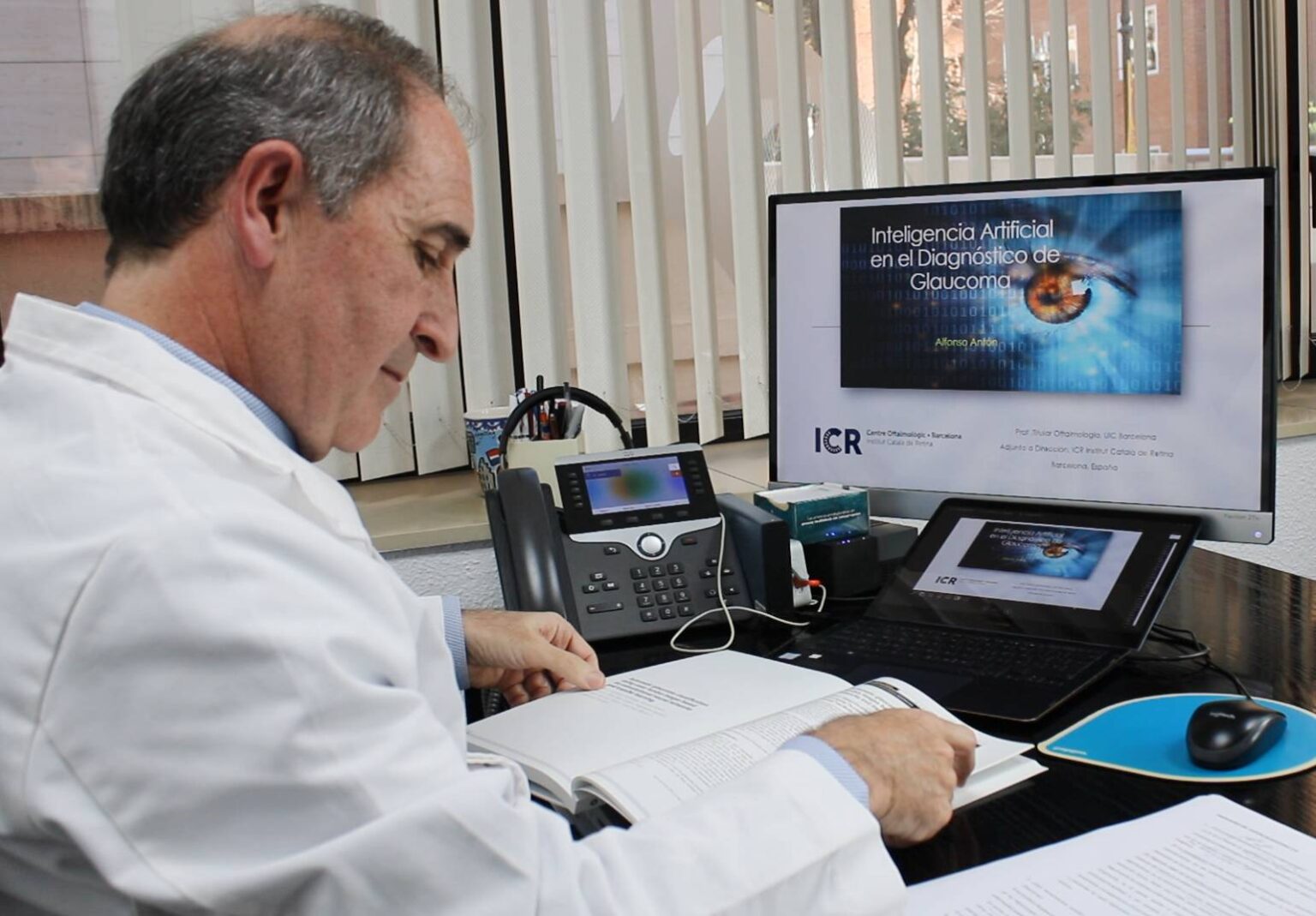 Video - Inteligencia artificial y Glaucoma - Dr. Alfonso Antón - ICR